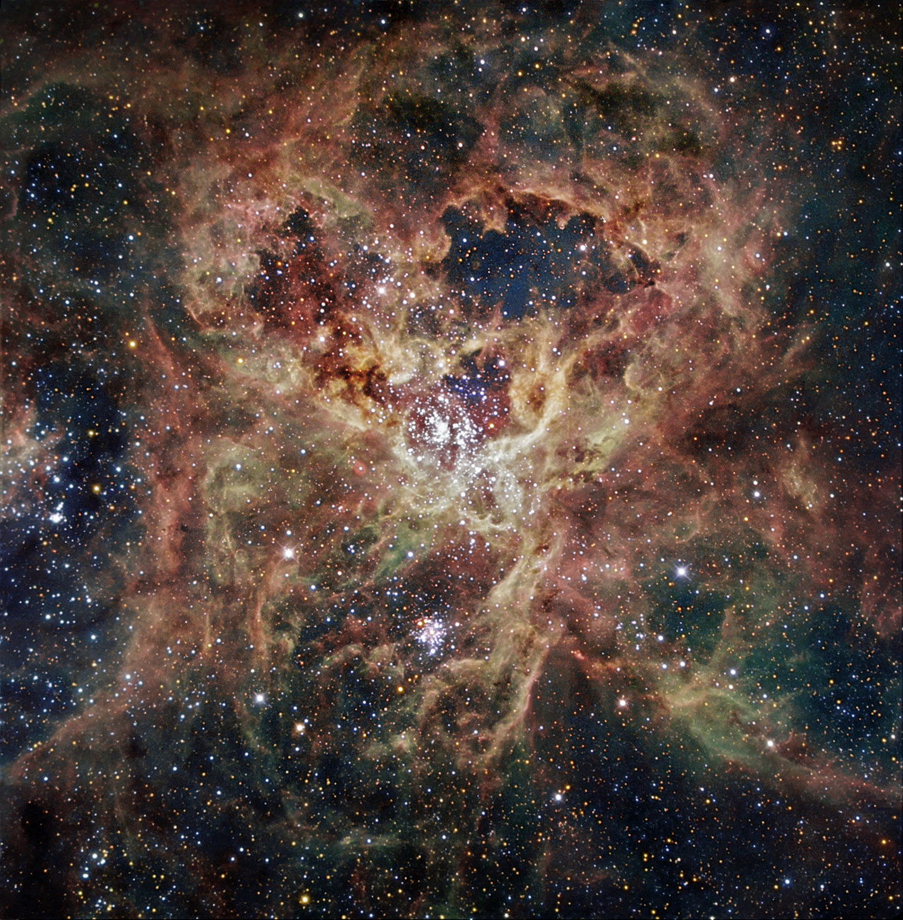 Nebulosa de la Tarántula fue captada por hubble Nebulosa de la Tarántula fue captada por hubble