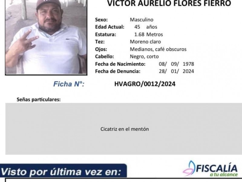 Fge Emite Ficha De Búsqueda Por Hombre Desaparecido En Zihuatanejo