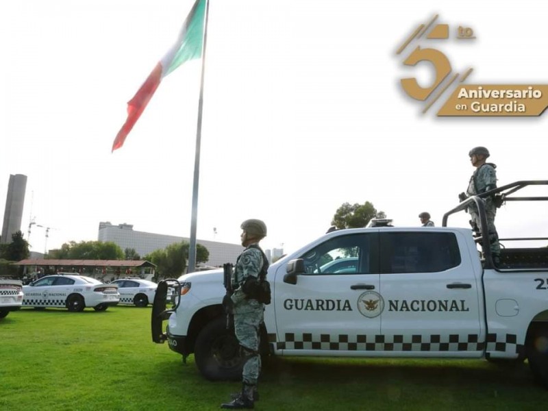 La Guardia Nacional Cumple 5 Años De Vida
