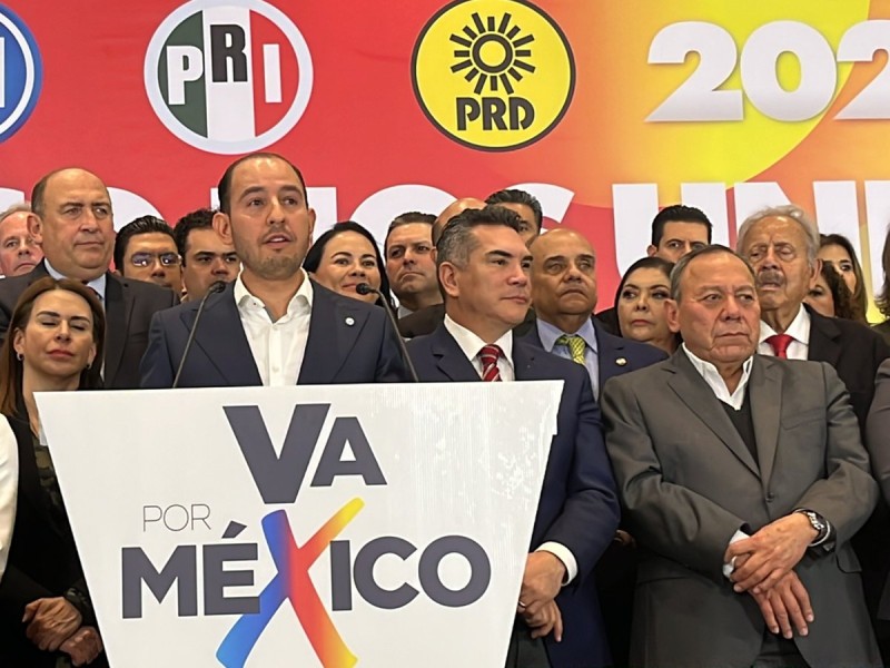 Pan Pri Y Prd Reviven Coalición Va Por México 