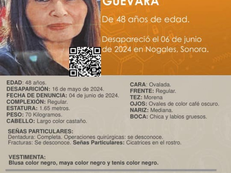 Se activa protocolo alba para localizar a Silvia Lopez Guevara Se activa protocolo alba para localizar a Silvia Lopez Guevara